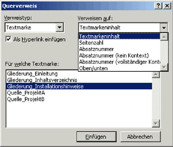 Tipp: Nutzen Sie MIcrosoft Word-Textmarken für Ihre Projektdokumentation