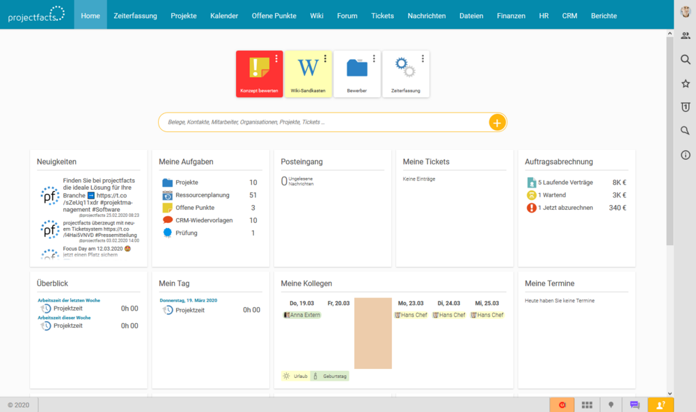 Vergleich BCS · projectfacts