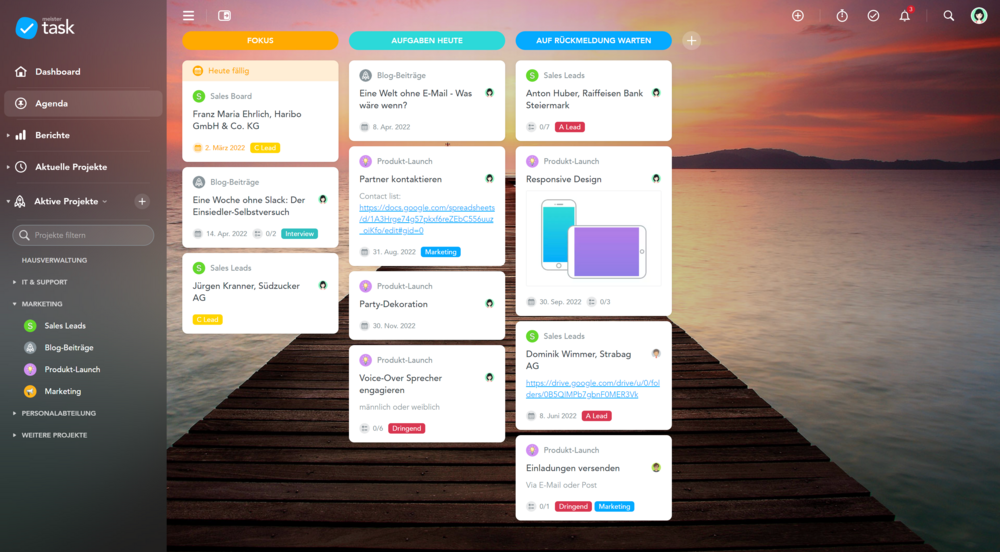 MeisterTask - Task Management für Teams