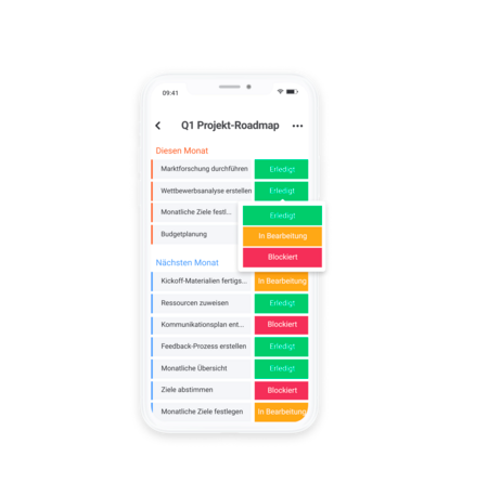Vergleich Taskworld · macooa · monday.com