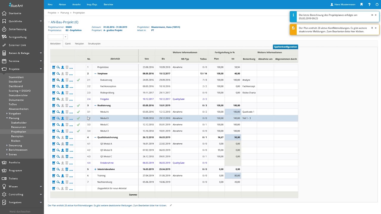 Blue Ant | Projektmagazin